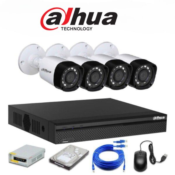 2 FHD CCTV Dahua Camera Package (2MP) – Eagle Eye security system